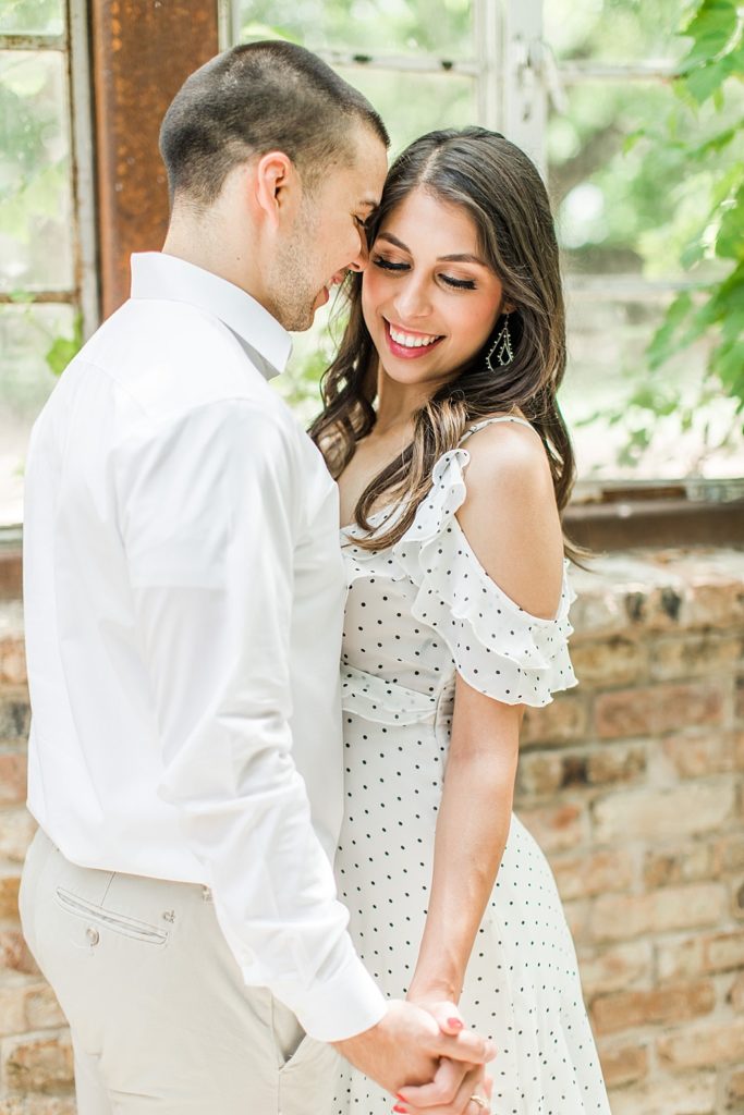Sekrit Theater Austin Engagement Photo Session | Melani + Orlando